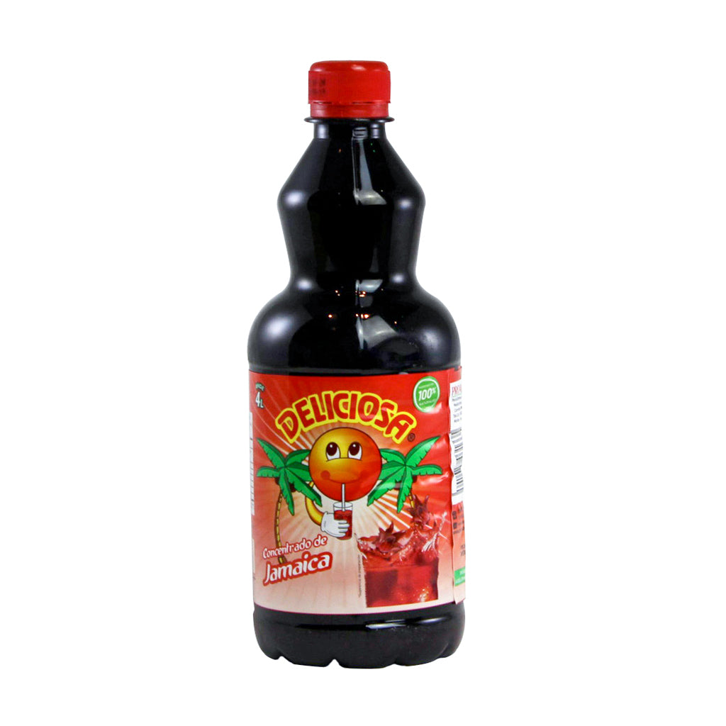 Deliciosa - Hibiscus flower syrup / Concentrado de Jamaica 700ml ...